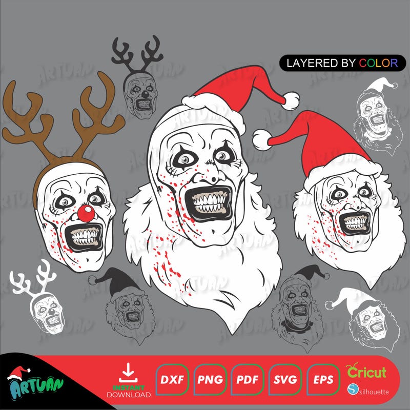 Terrifier Svg - Etsy