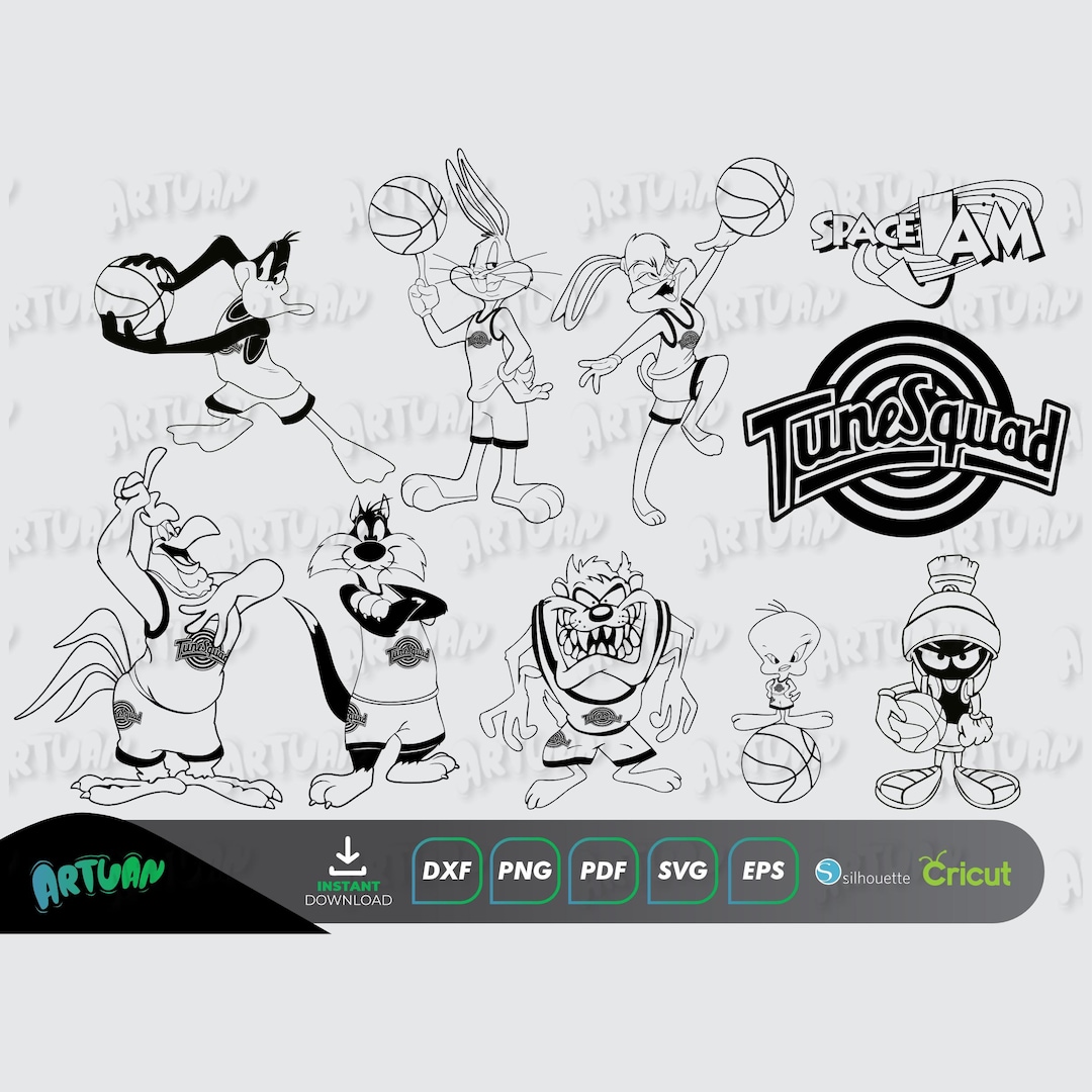 Space J., Dxf, Eps, Svg, Pdf, Png, Cricut, Silhouette, File Cut, Clip ...