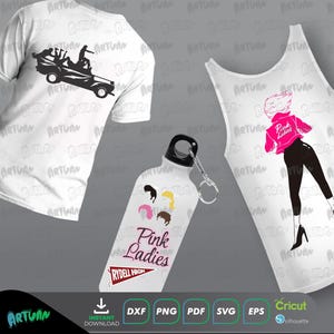 Grease Clip Art, Bundles, Svg, Png, Dxf,eps,pdf, Cricut, Silhouette ...