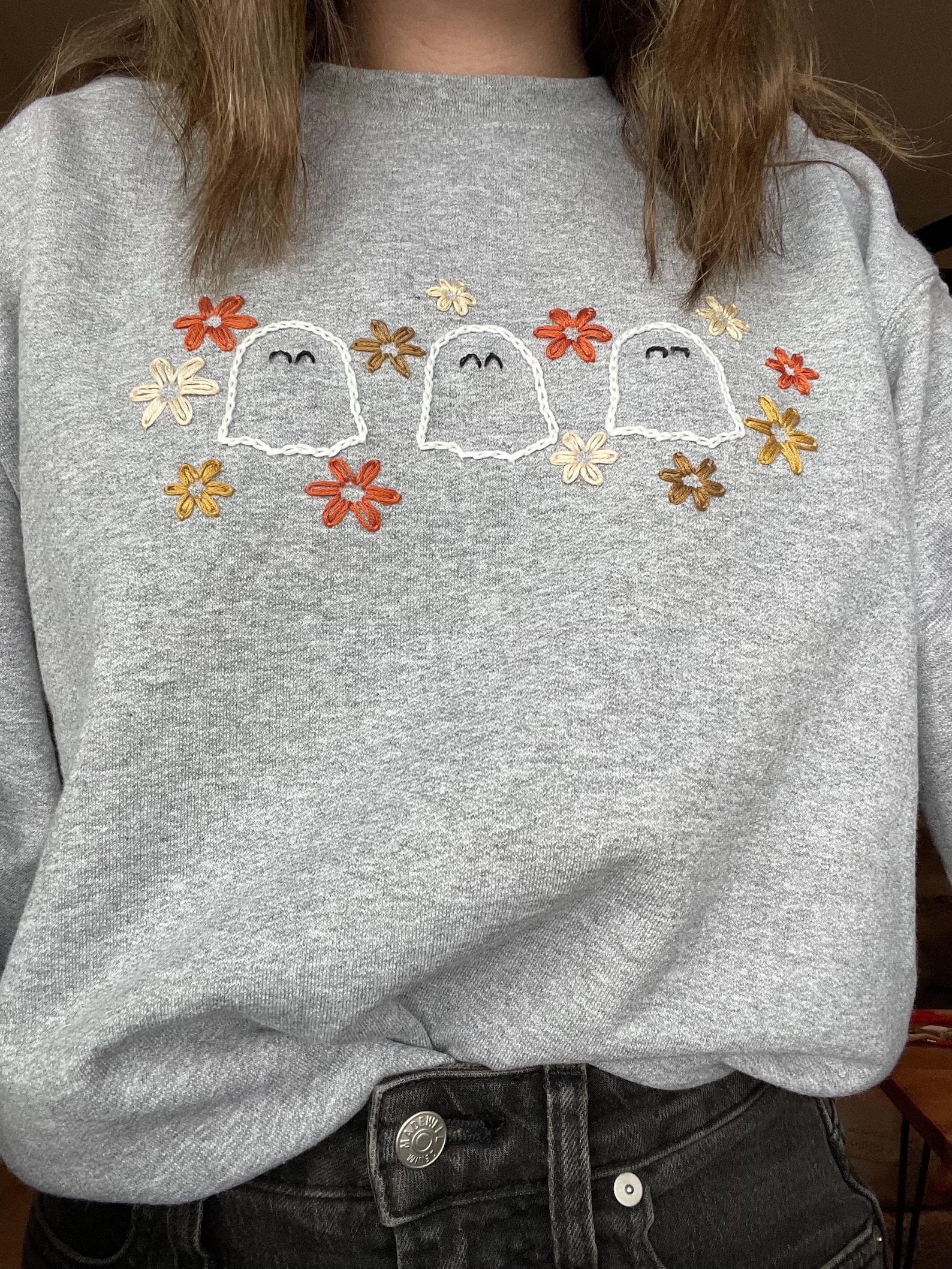 Ghosts in the Garden - Hand Embroidery Pattern - Etsy