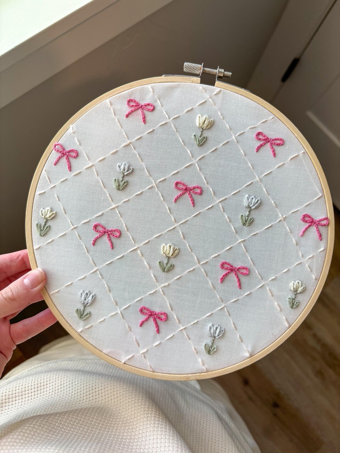 Just a Girl Hand Embroidery Design - Etsy