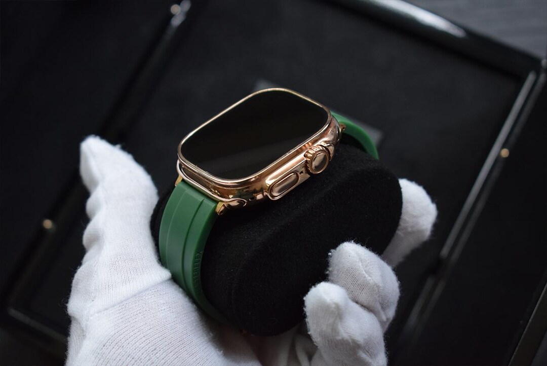 24K Rose Gold Apple Watch Ultra 2 - Etsy 24K Rose Gold Apple Watch Ultra 2 - Etsy