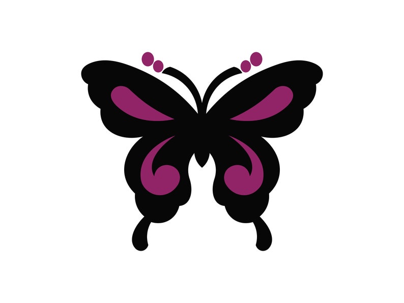 Butterfly Vector Svg - Etsy