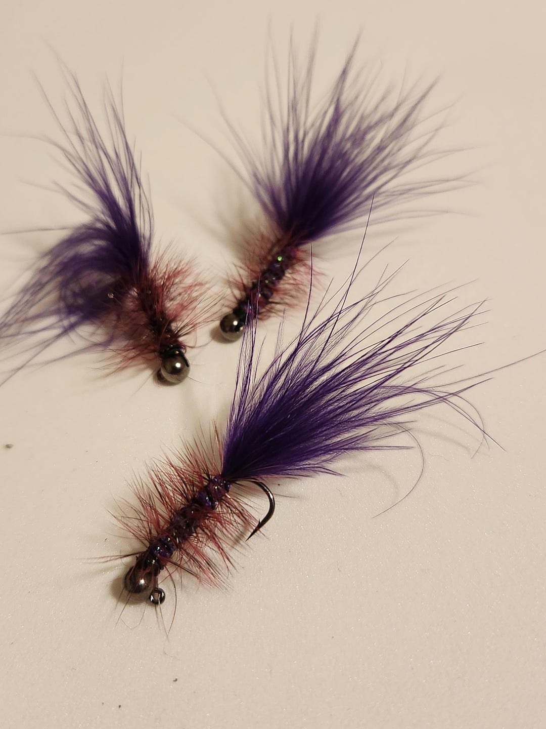Purple Woolly Bugger Jig (2 Pack) - Etsy