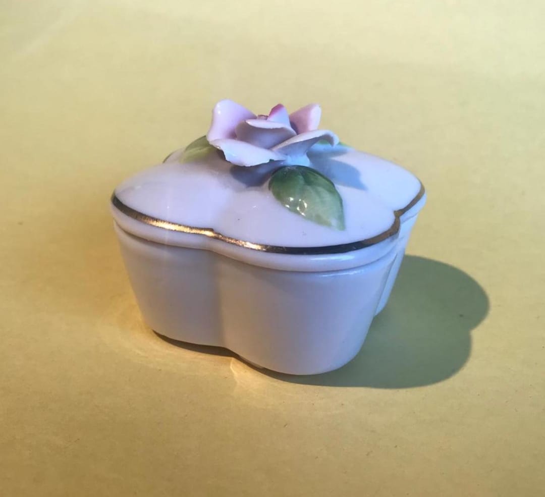 Timeless Elegance: Vintage Karen Carson Creations Bisque Pink Porcelain ...