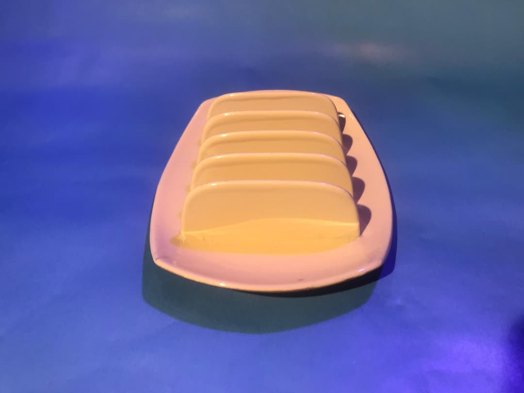 Vintage 1950s Yellow Graceline China Toast Rack - Branksome England - Etsy