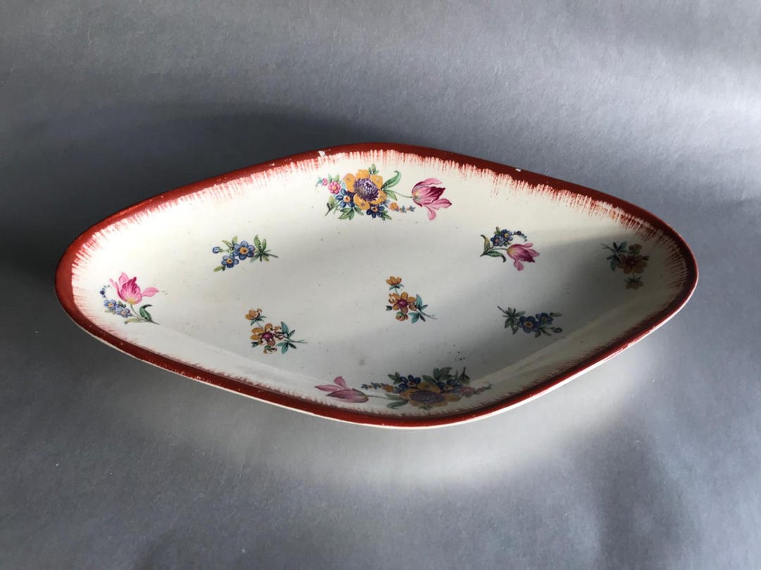 A Masterpiece From the Past: Rare Longwy Vintage Handpainted French ...