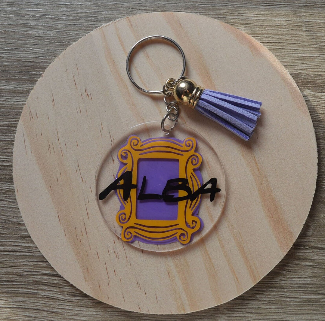 FRIENDS Keychain - Etsy