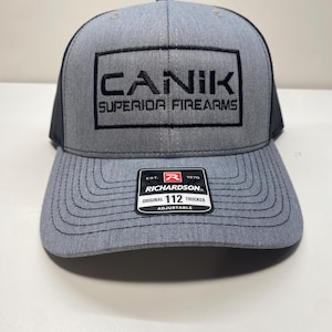 Canik Superior Firearms Logo Design Hat, Custom Embroidery, Richardson ...