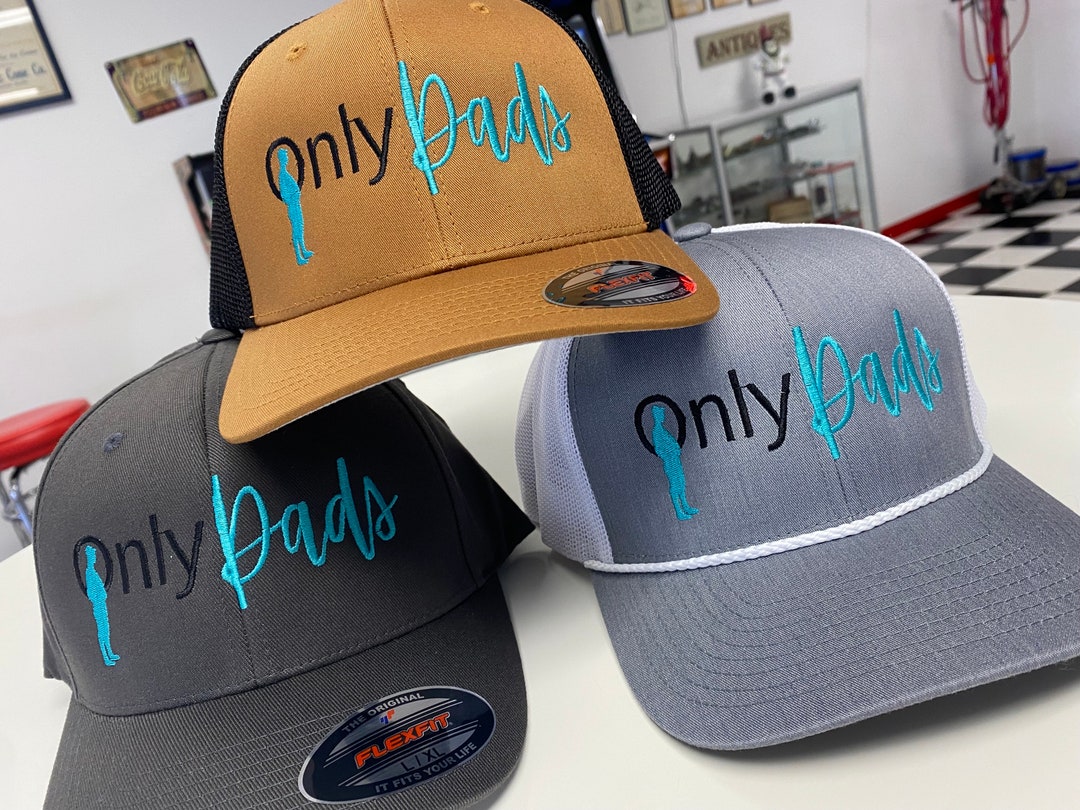 The “only Dads” Hat Custom Embroidery. - Etsy