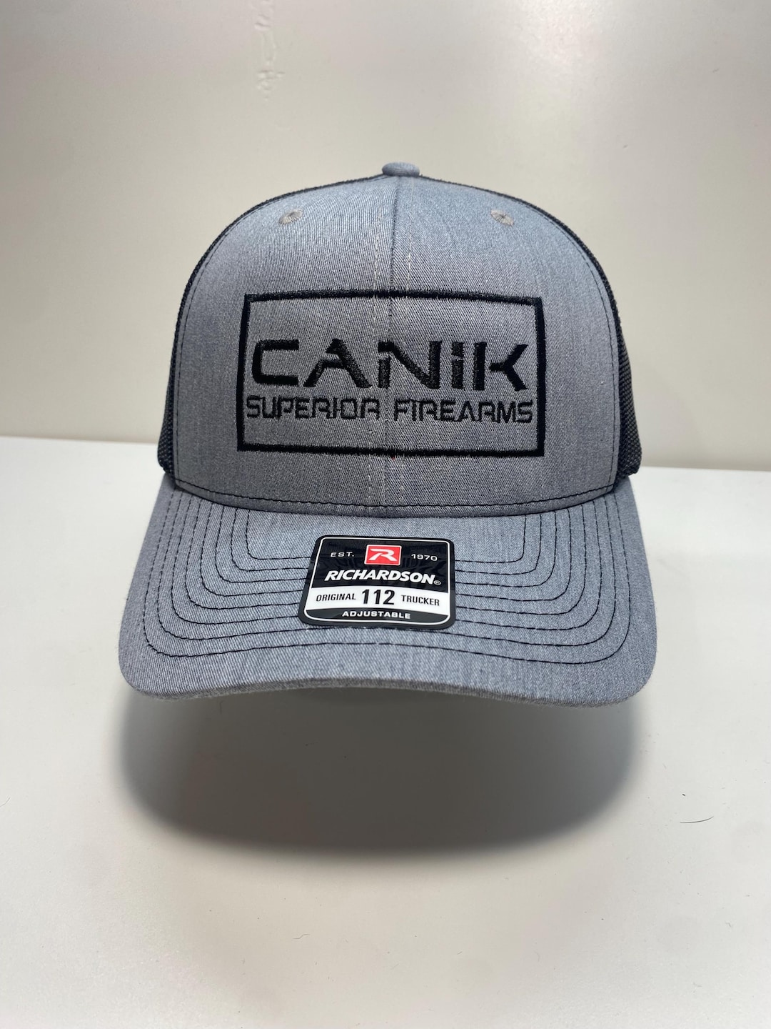 Canik Superior Firearms Logo Design Hat, Custom Embroidery, Richardson ...