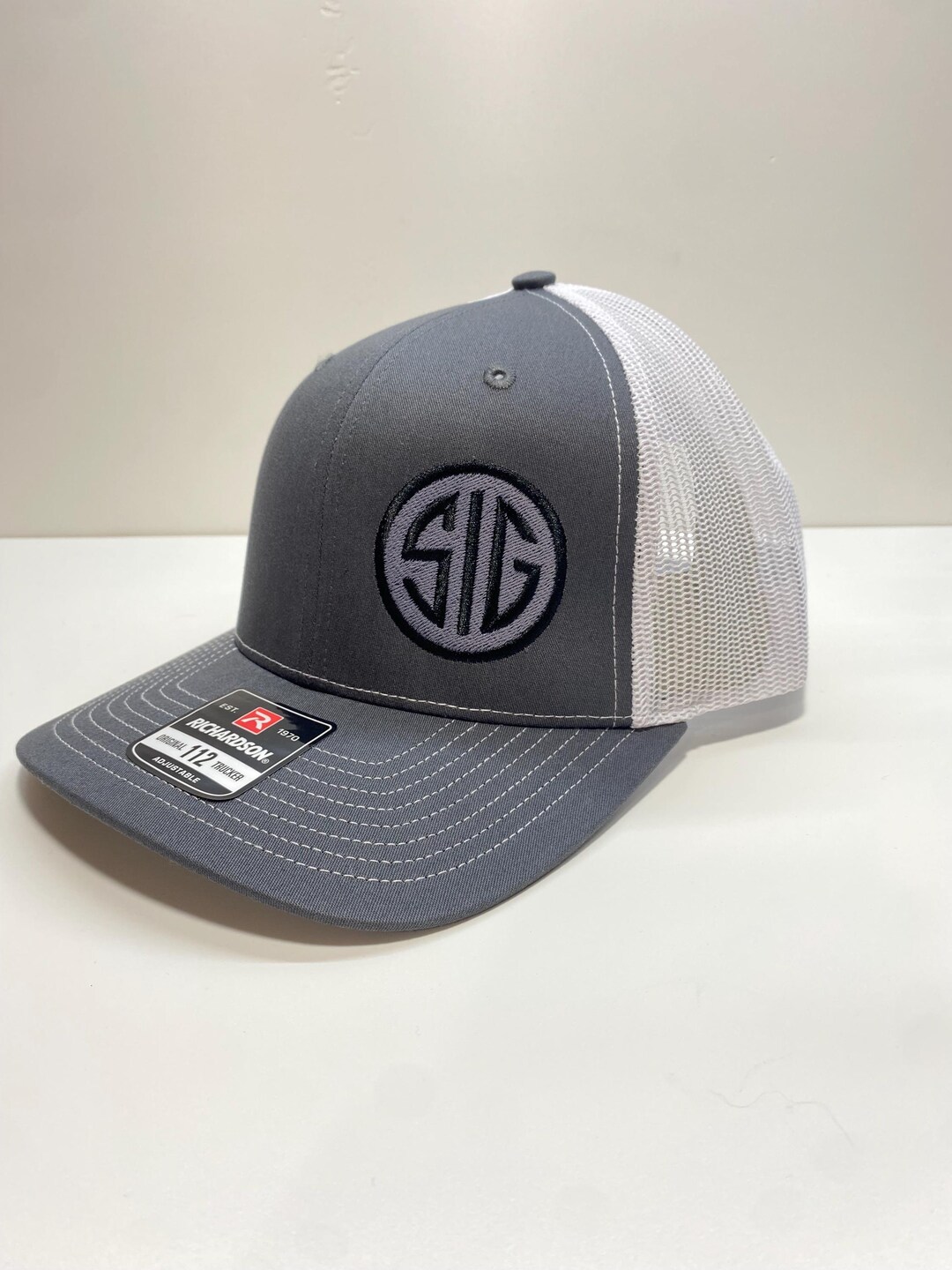 Sig Sauer Circle Logo Design Hat, Custom Embroidery, Richardson 112. - Etsy