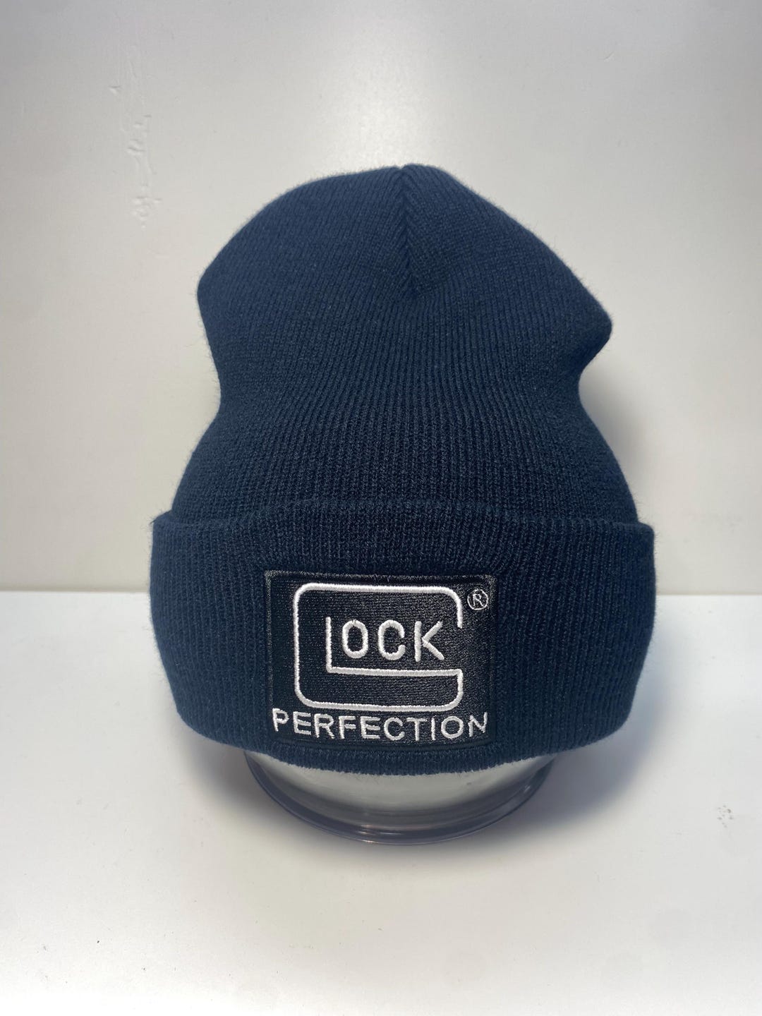 Glock Perfection Logo Design Hat, Custom Embroidery, Beanie, Toboggan ...