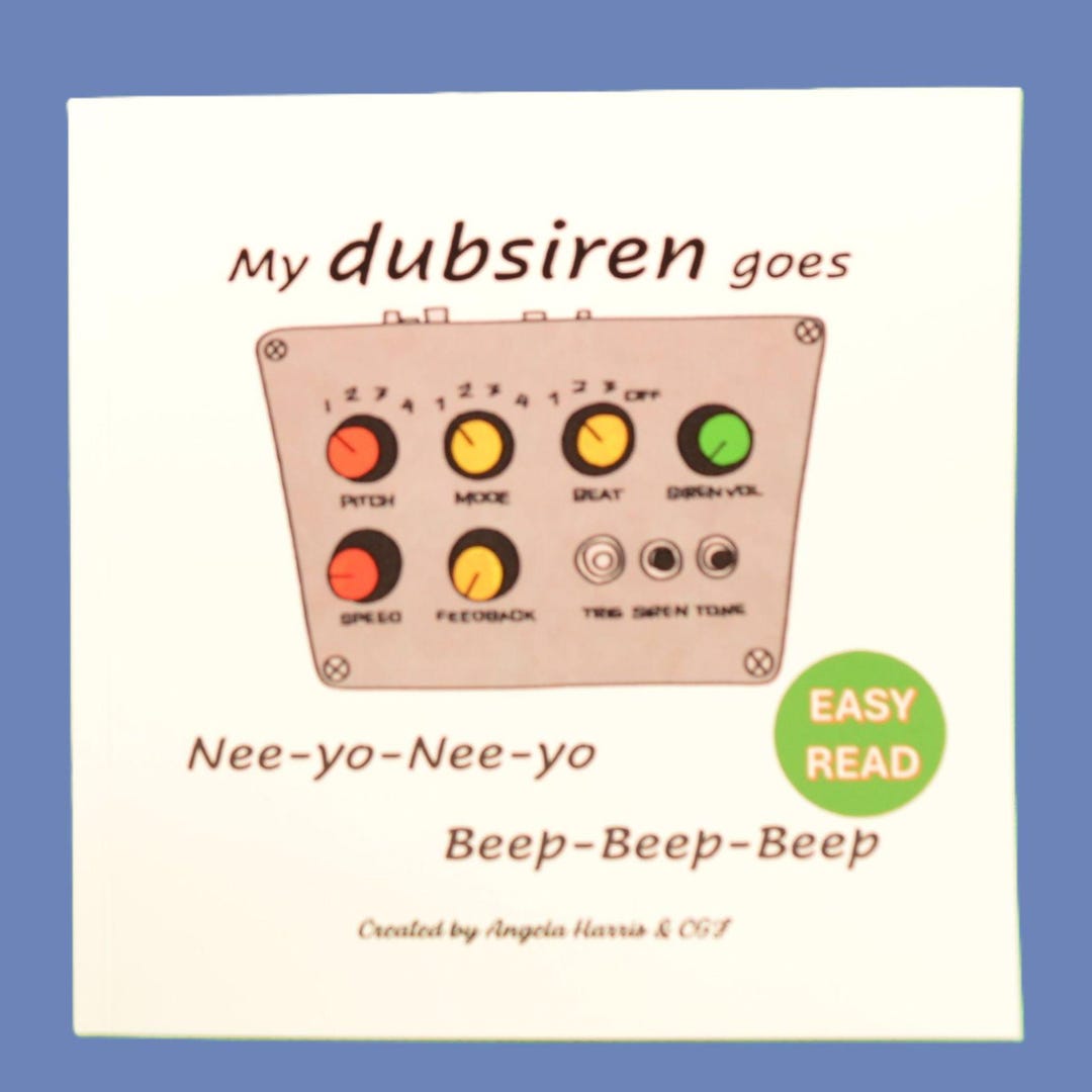 My Dub Siren Goes ... Children's Book - Etsy