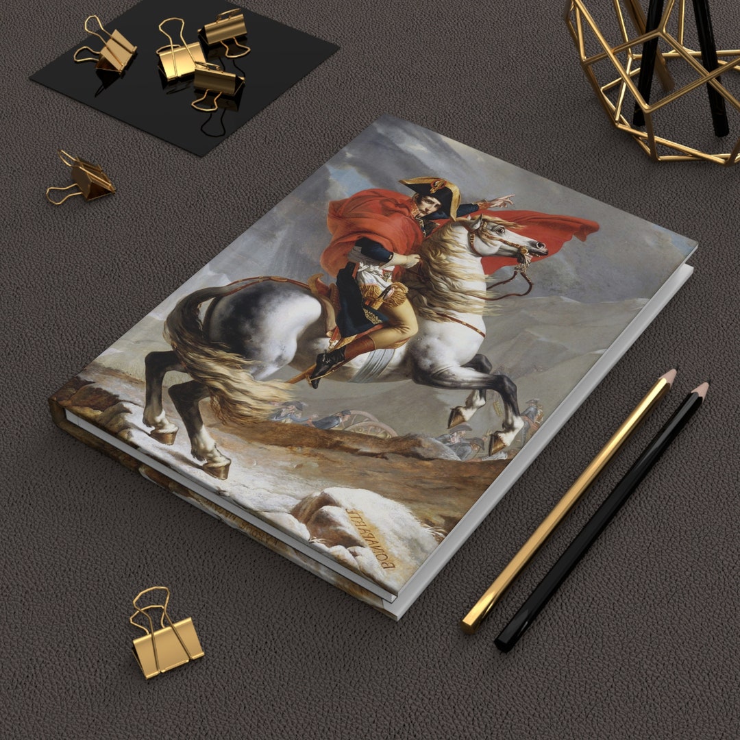 Napoleon Bonaparte Historical Painting Hardcover Notebook Journal - Etsy