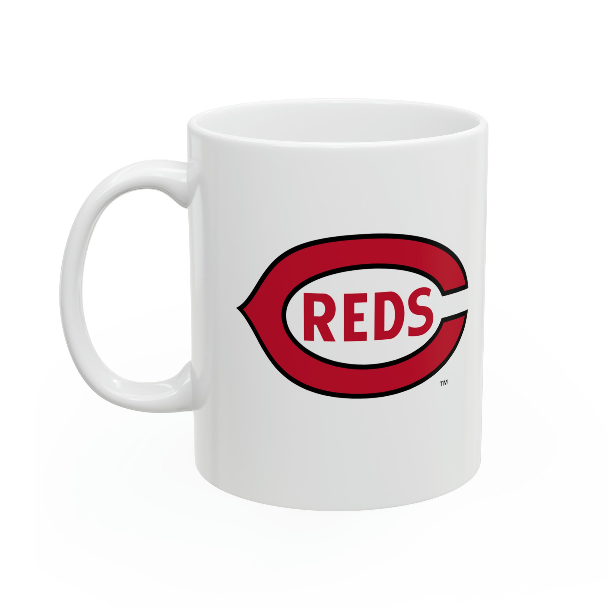 Cincinnati Reds Old Logo Baseball Ceramic Mug, 11oz - Etsy