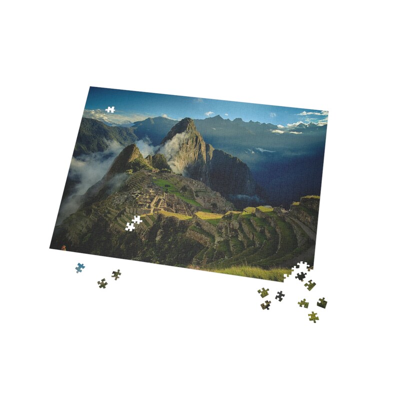 Machu Picchu Inca Citadel World Wonder Puzzle 1000-piece Jigsaw - Etsy