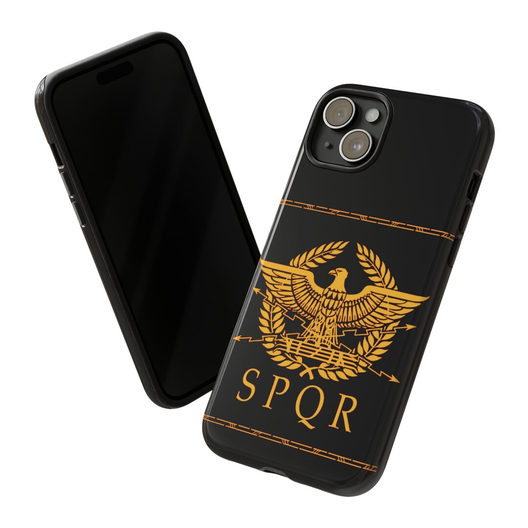 IPhone 15 Roman Empire SPQR Golden Eagle Tough Phone Cases - Etsy