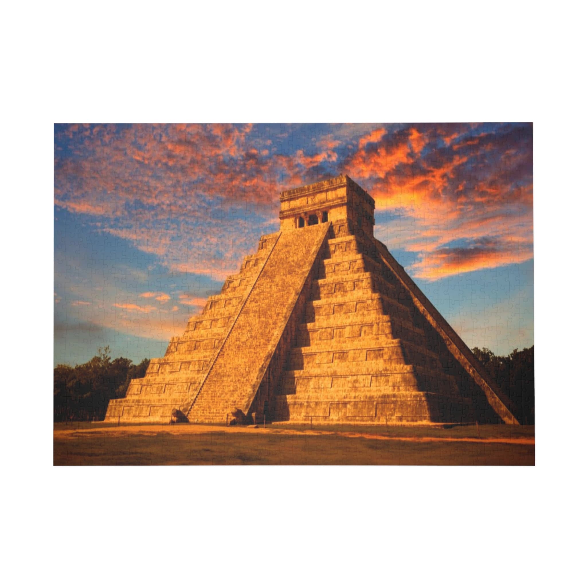 Chichen Itza Mayan World Wonder Puzzle 1000-piece Jigsaw - Etsy