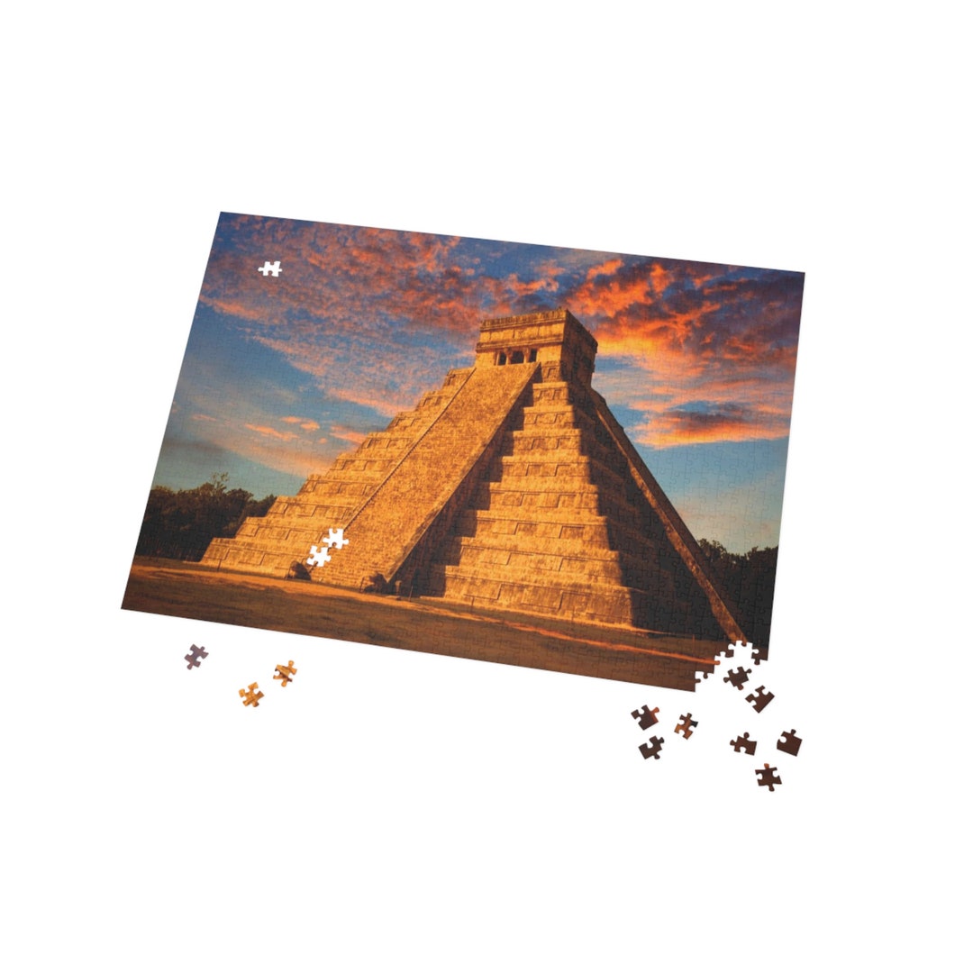 Chichen Itza Mayan World Wonder Puzzle 1000-piece Jigsaw - Etsy