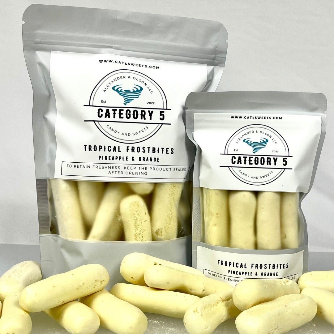 Freeze Dried Candy Freeze Dry Candy Sticks Pineapple Orange Tropical ...
