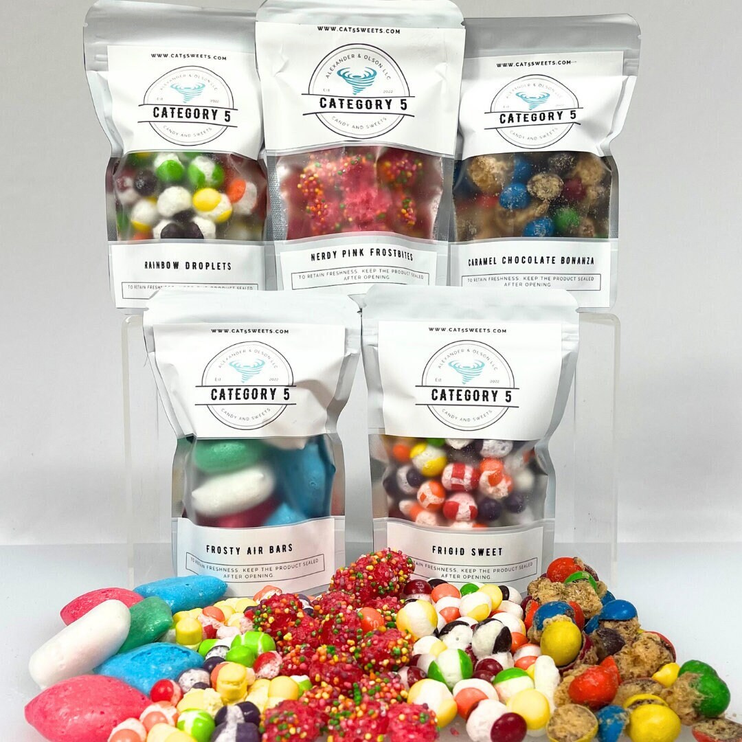 Freeze Dry Candy Sampler 5 Pack All Best Sellers - Etsy