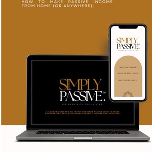 Simply Passive Digital Marketing Course MRR - Etsy