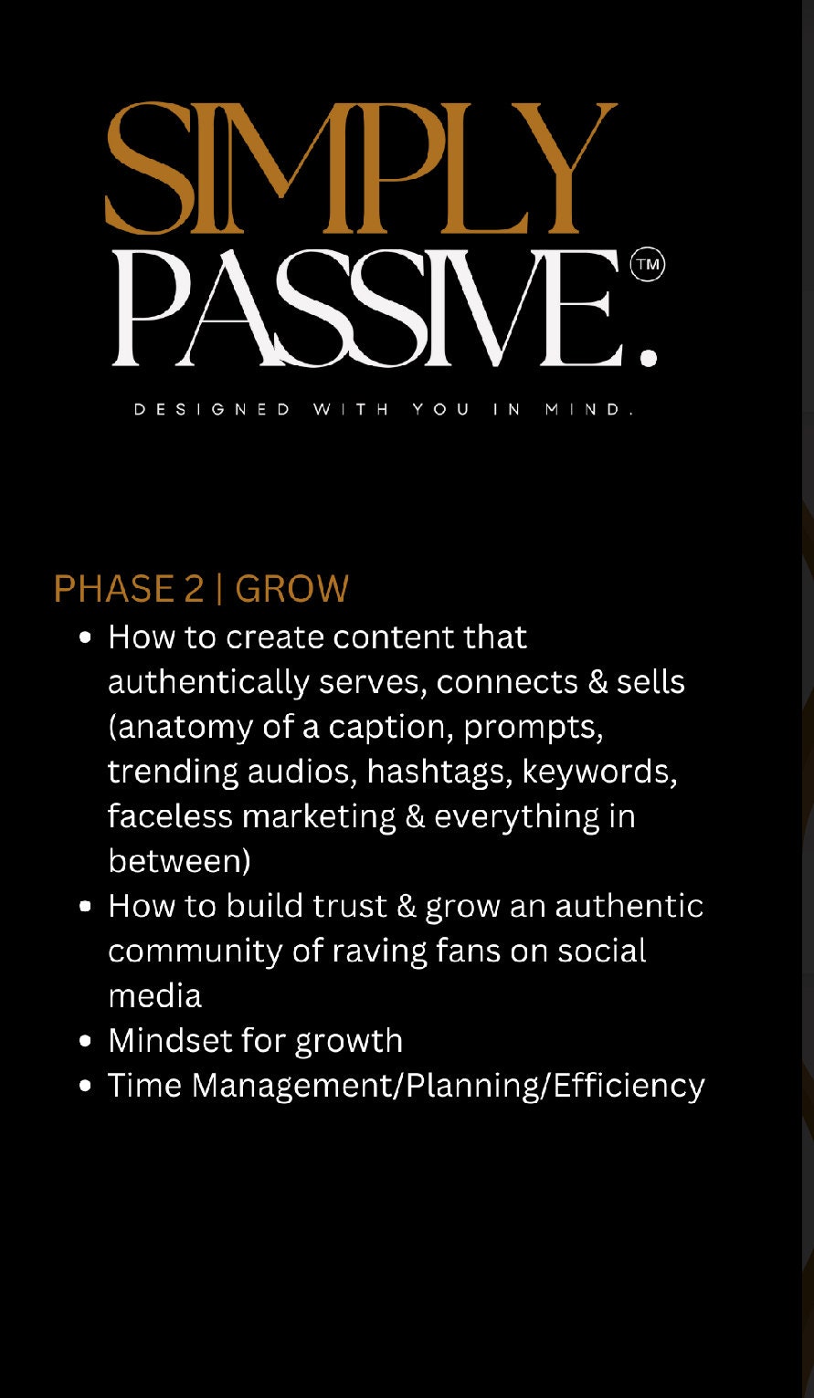 Simply Passive Digital Marketing Course MRR - Etsy