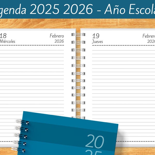 Editable school calendar 25 26 - Etsy België