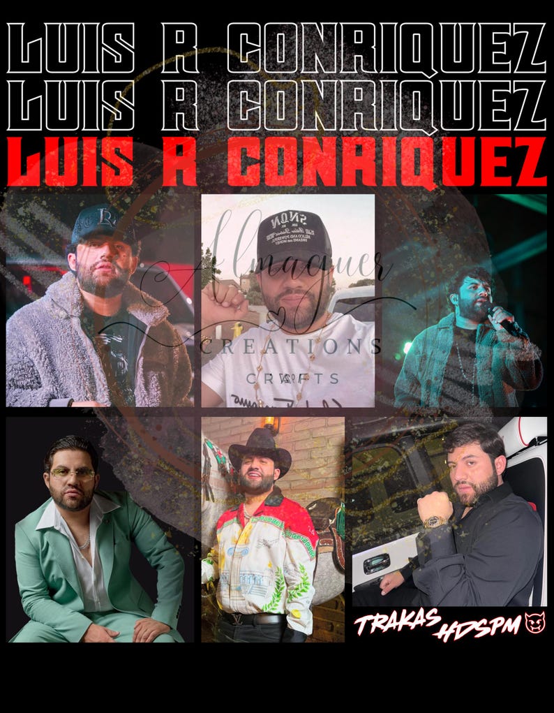 Luis R Conriquez PNG, TRAKAS HDSPM Png, Design Png - Etsy