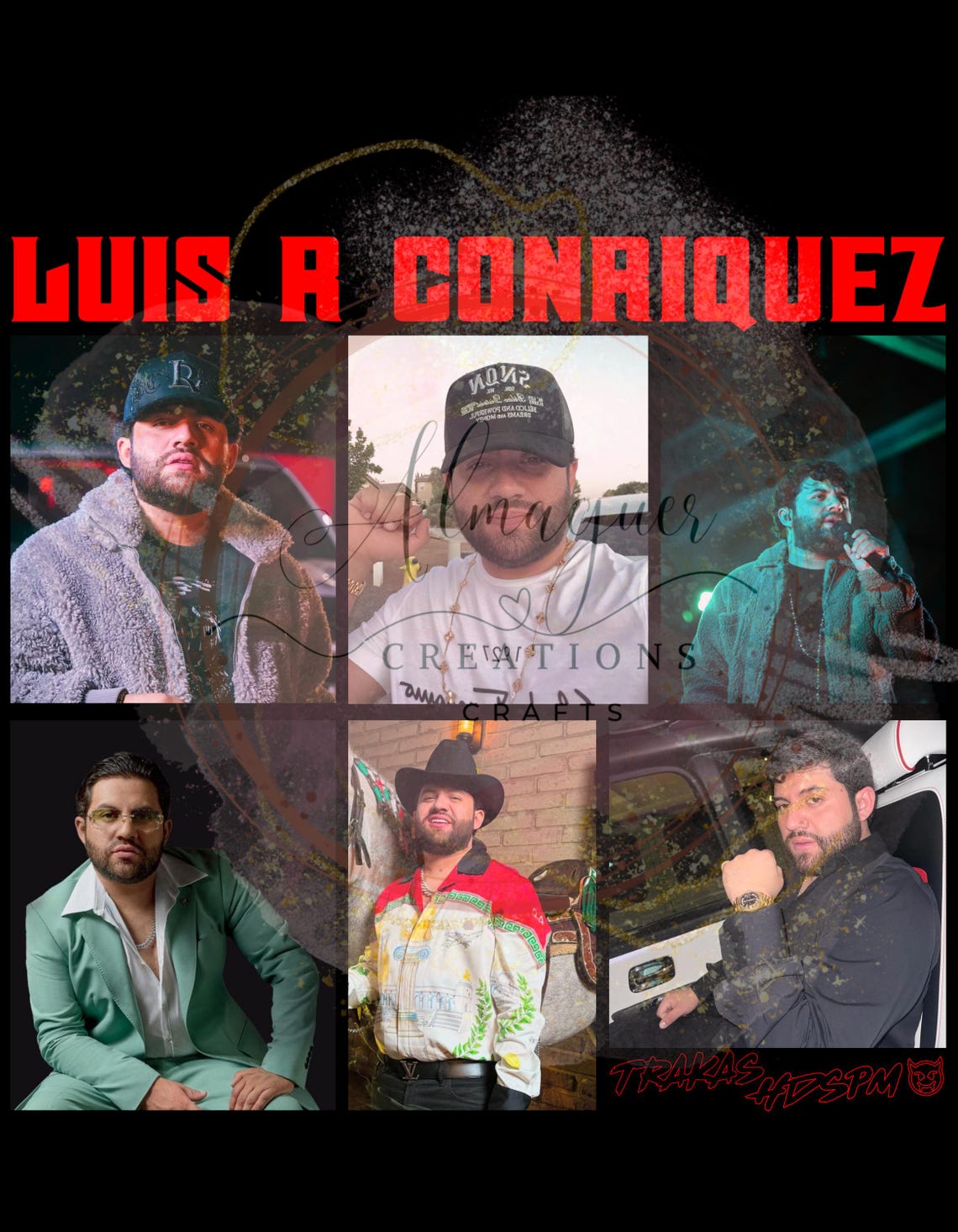 Luis R Conriquez PNG, TRAKAS HDSPM Png, Design Png - Etsy
