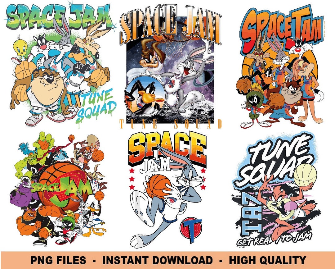 Space Jam Tune Squad Png Instant Download - Etsy