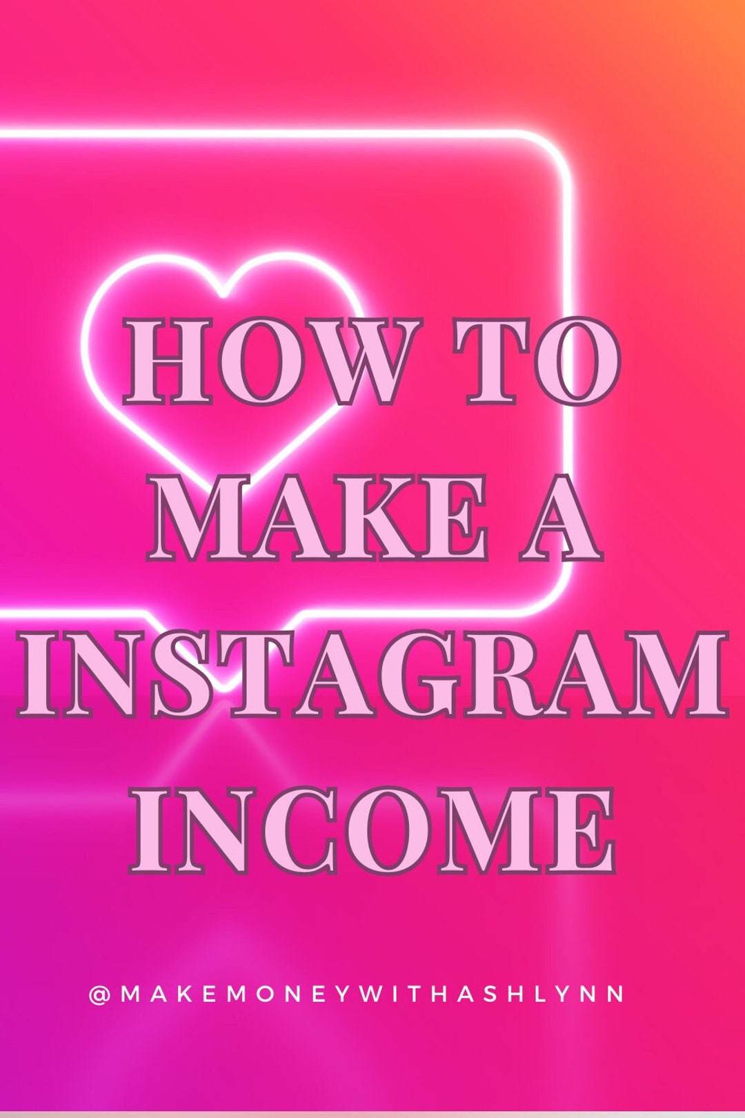 How to Make A Instagram Income Passive Income, Digital Products, Make ...