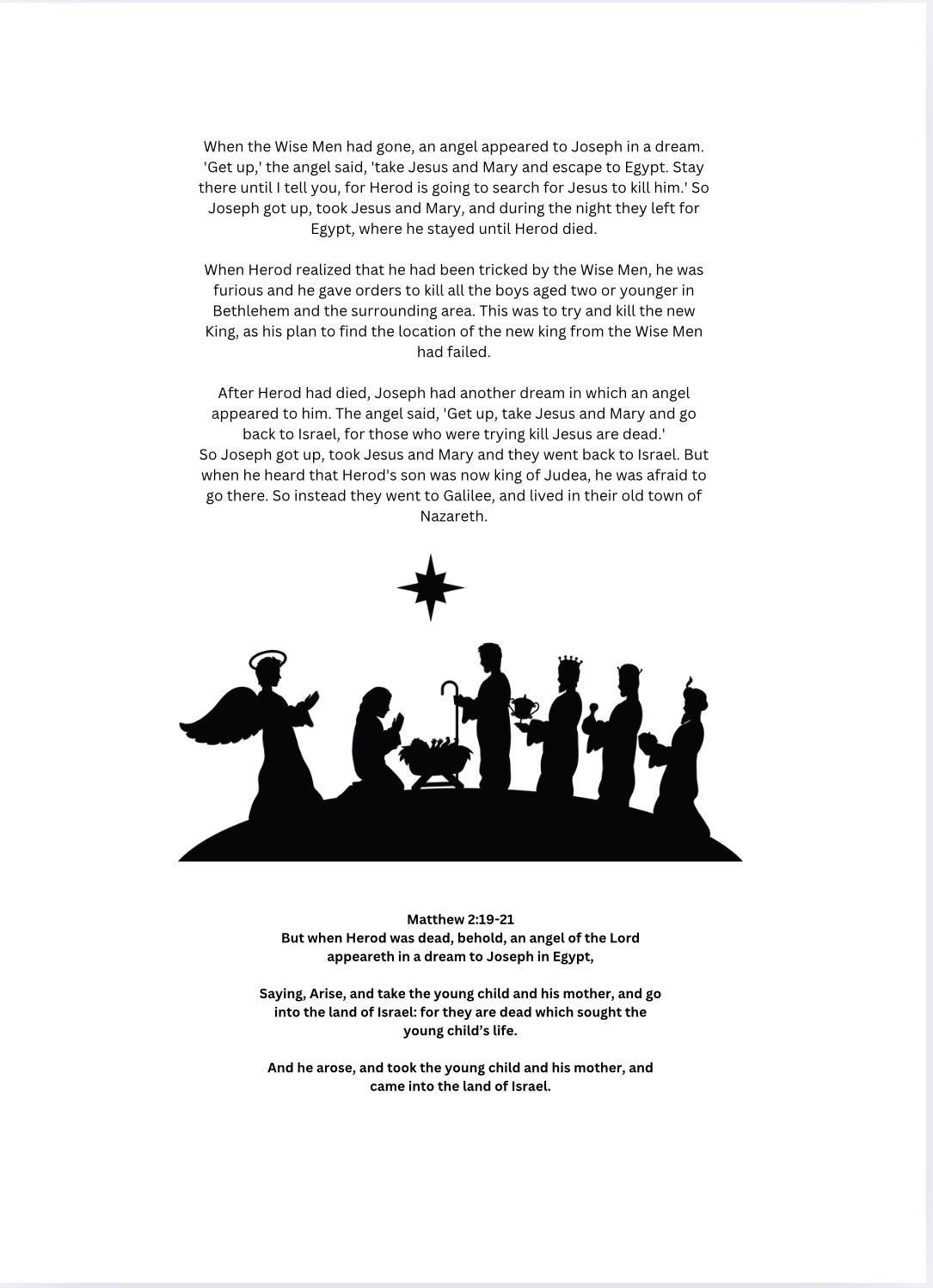 The Christmas Story Coloring Book - Etsy