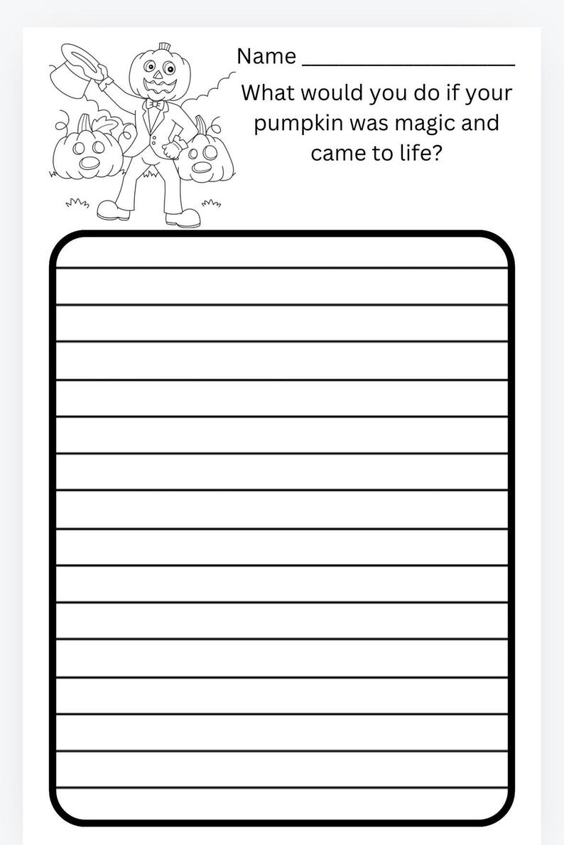 Fall Writing Prompts - Etsy