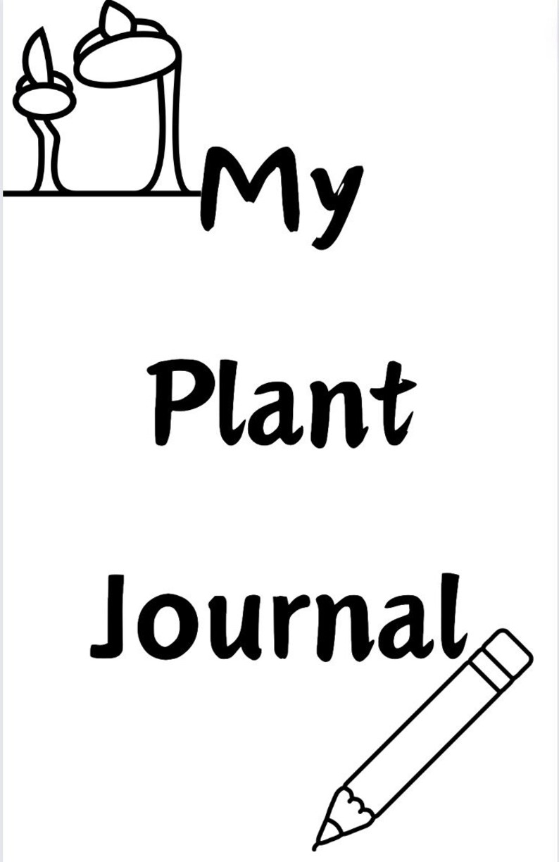 Plant Journaling and Curriculum - Etsy