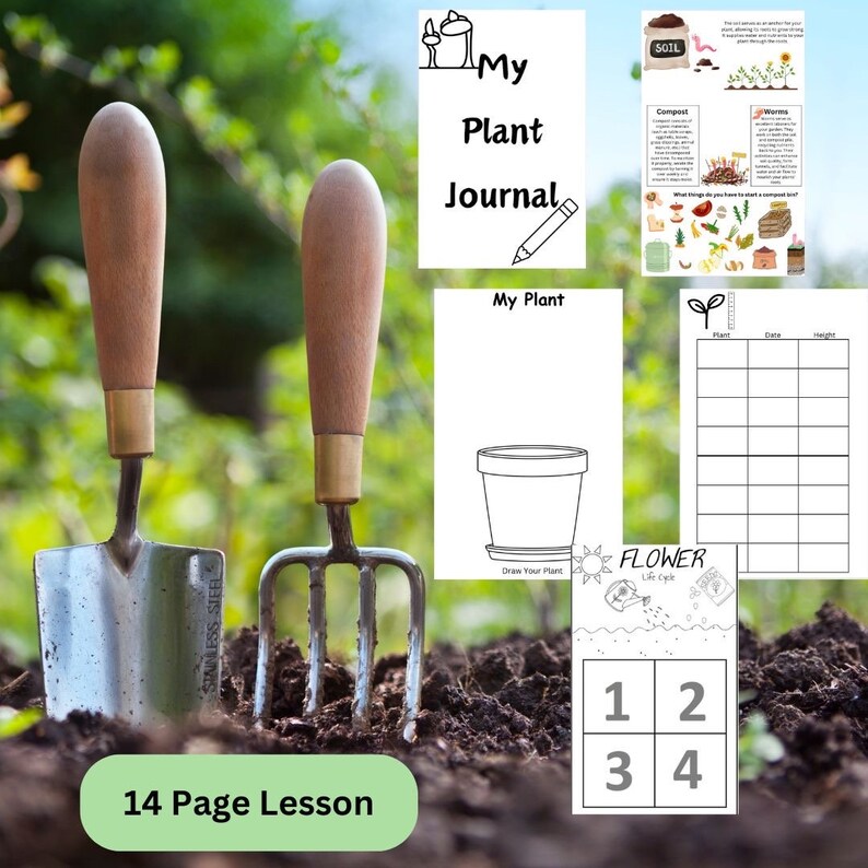 Plant Journaling and Curriculum - Etsy