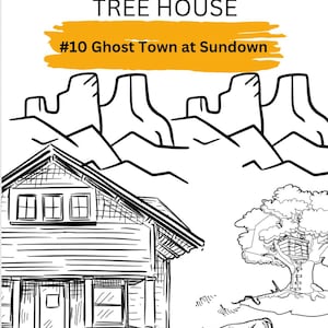 The Magic Treehouse Book Number 10. Ghost Town at Sundown. - Etsy