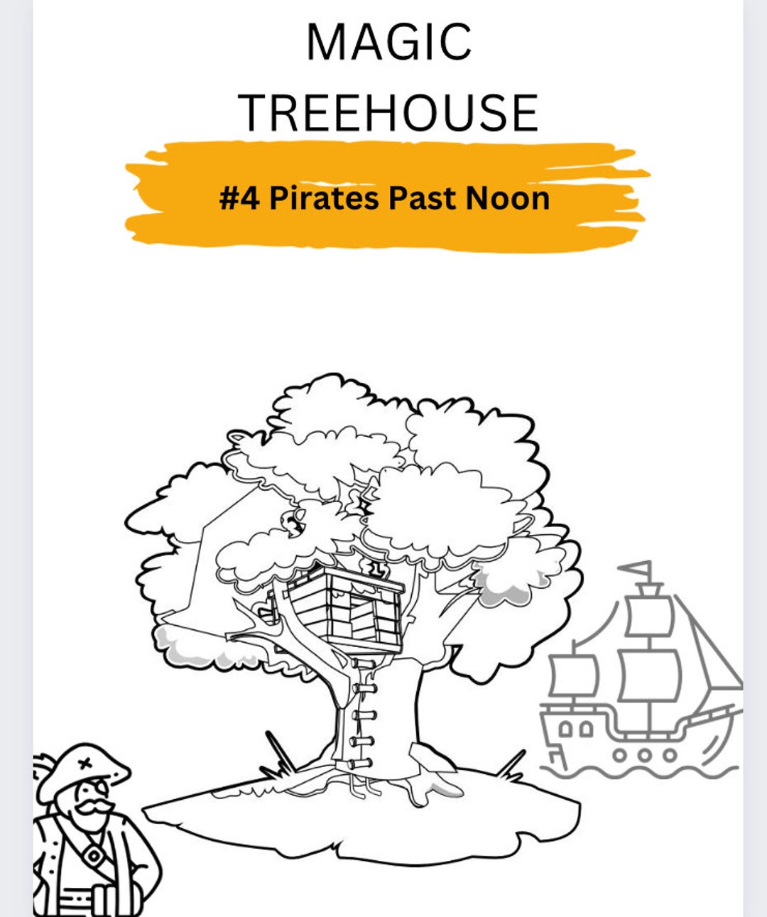 Magic Treehouse Book 4 - Etsy