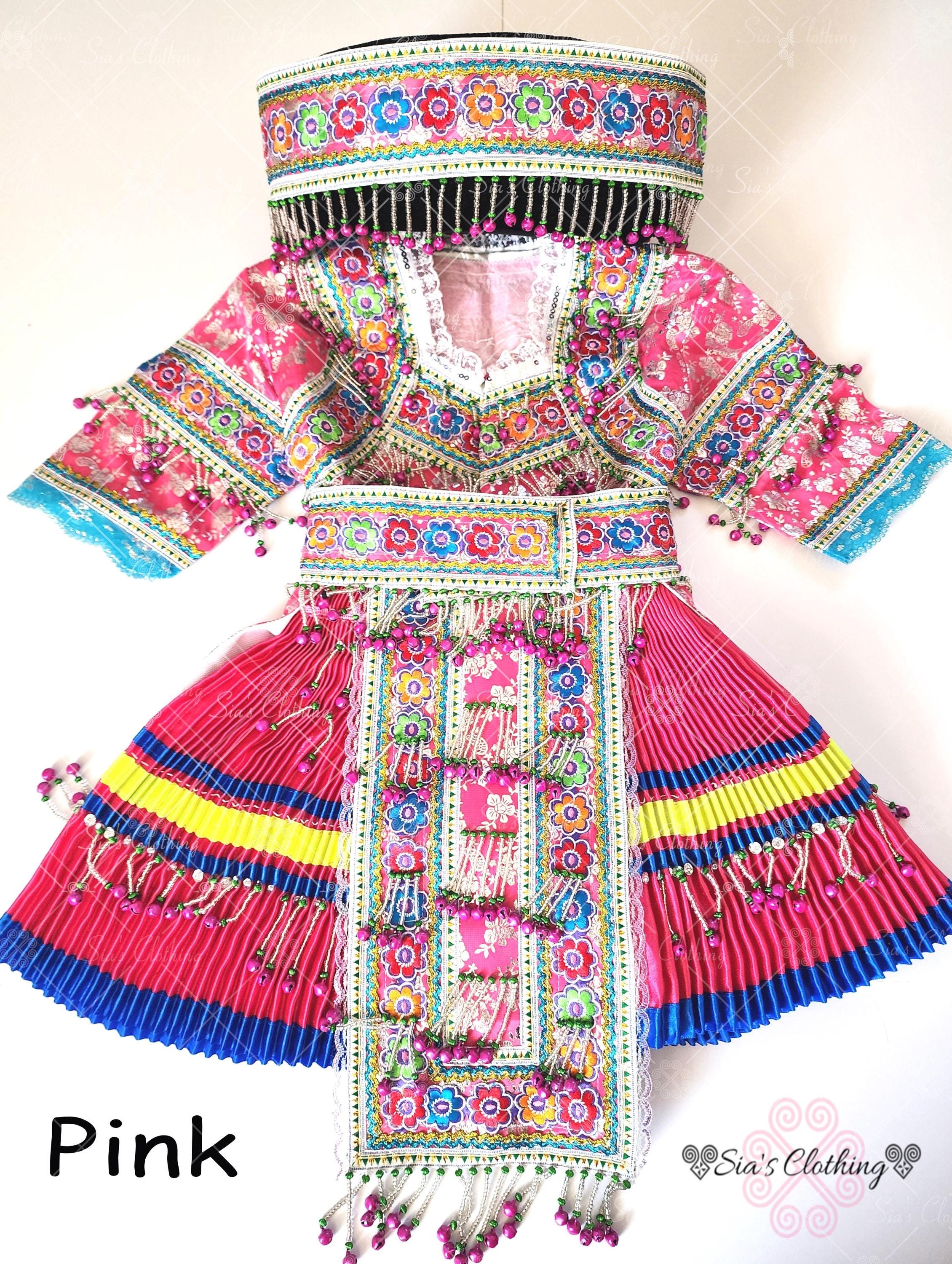 Hmong Chinese Dress Hmong Handmade Art Creation Hmong Girl Design Hmong ...