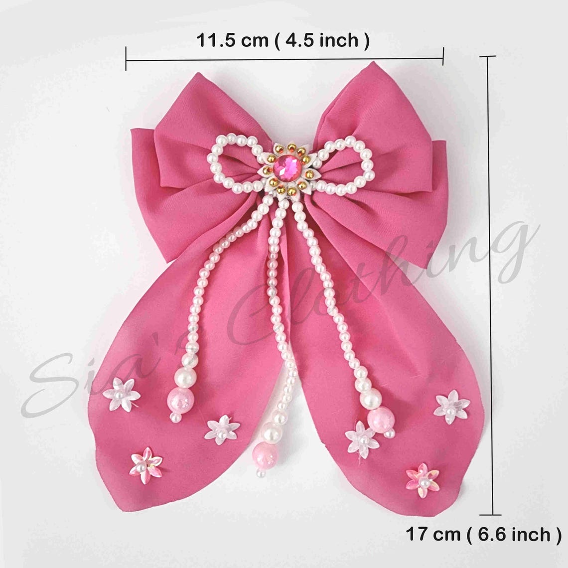 Hmong Girl Hair Clip Hmong Padao Hair Bow Headband Hmong Gift Hmong Art ...