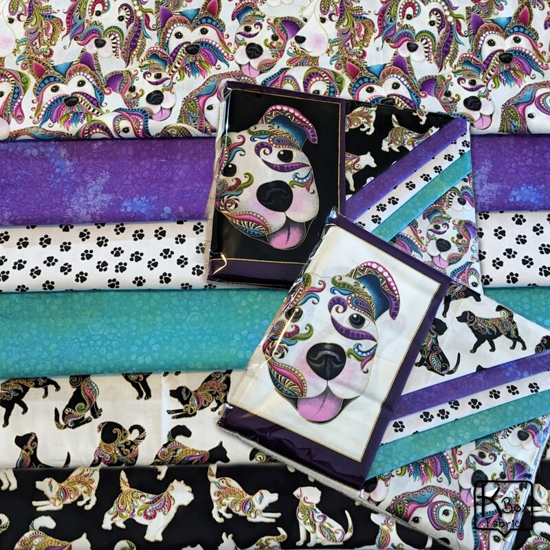 Dog Fabric Panels - Etsy