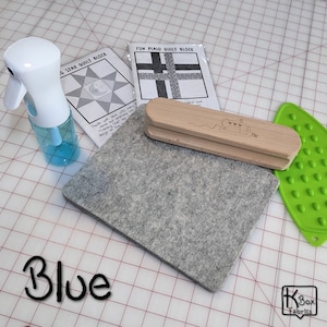 Ironing Kit Quilters Wool Pressing Mat, Silicone Ironing Pad, Hardwood ...