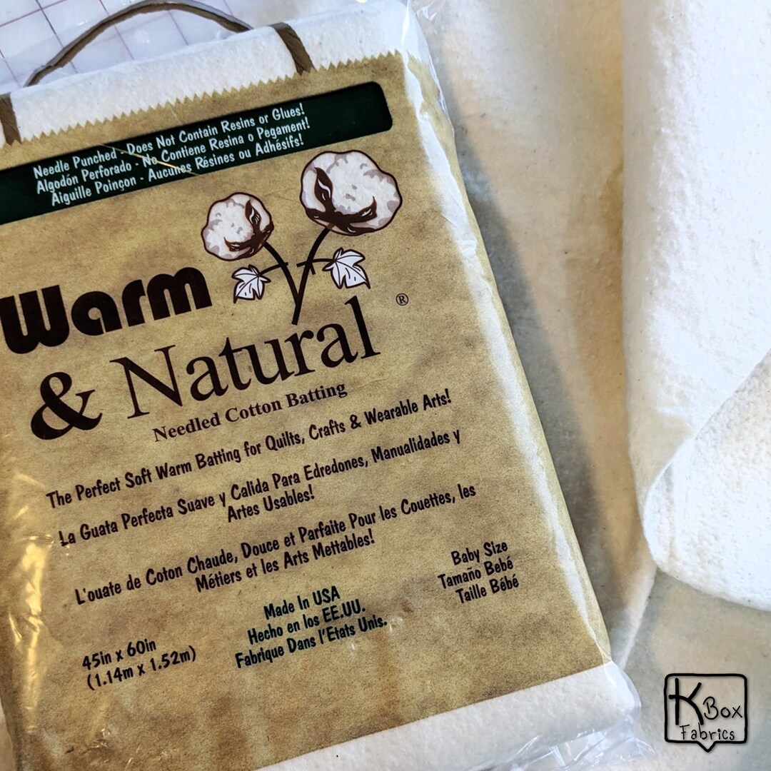 Batting Cotton Baby Size Warm & Natural Needle Cotton Wadding Preferred ...