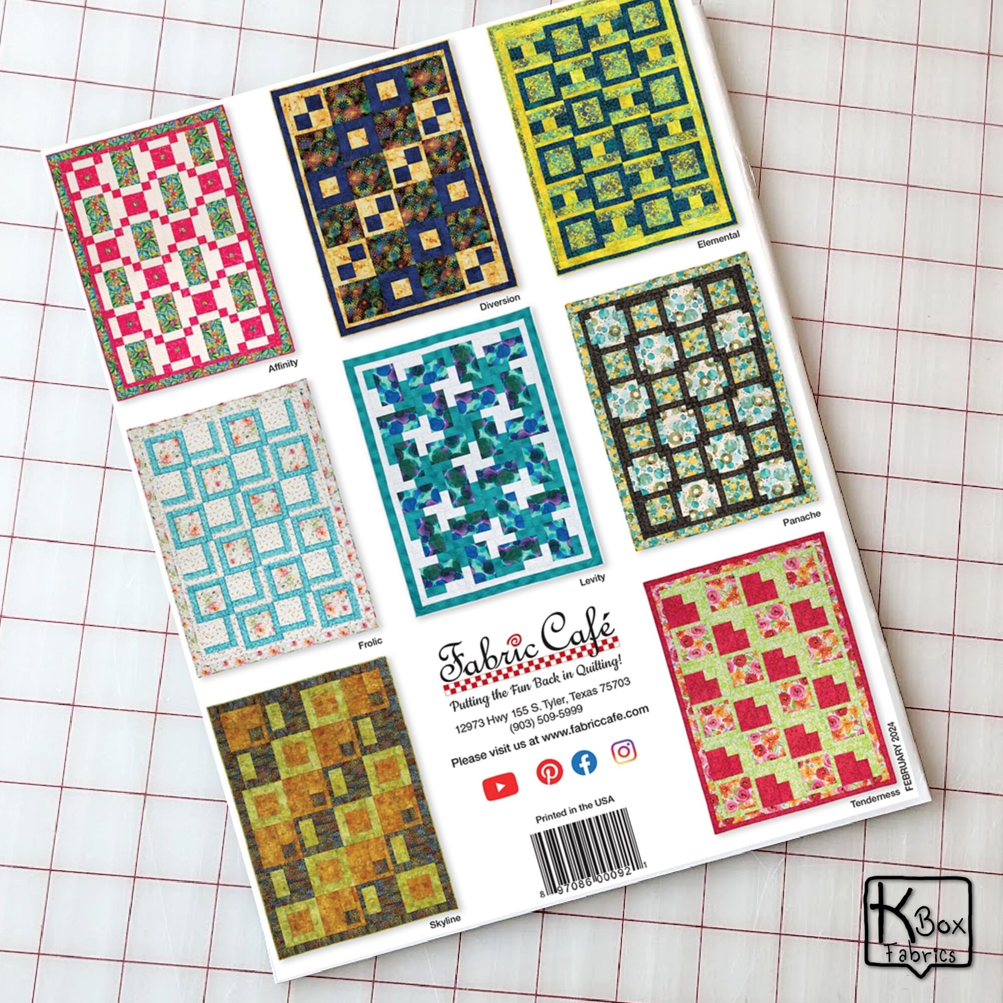 Quilt Pattern Book Make It Easy With 3 Yard Quilts Instructions for 8 ...