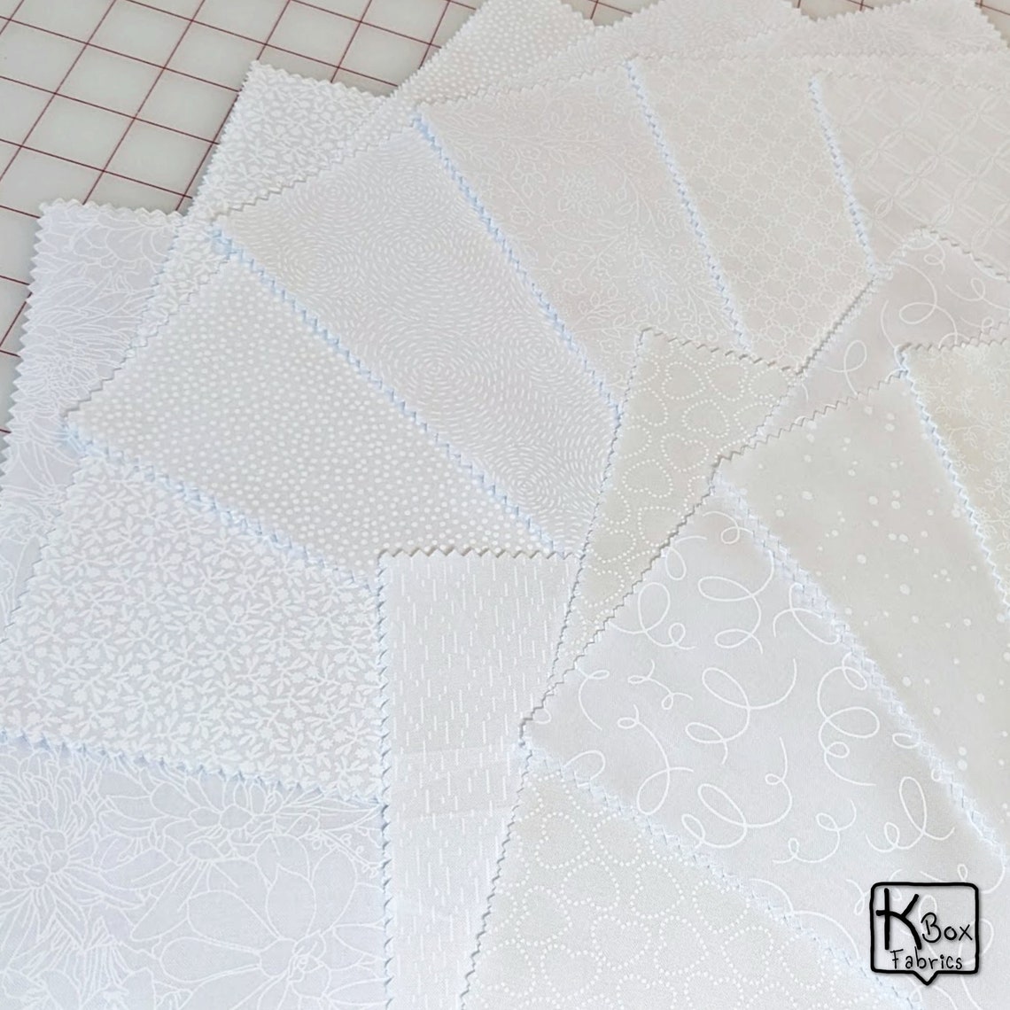 10 Inch Square Layer Cake Stacker 42 Pieces White on White Maywood ...