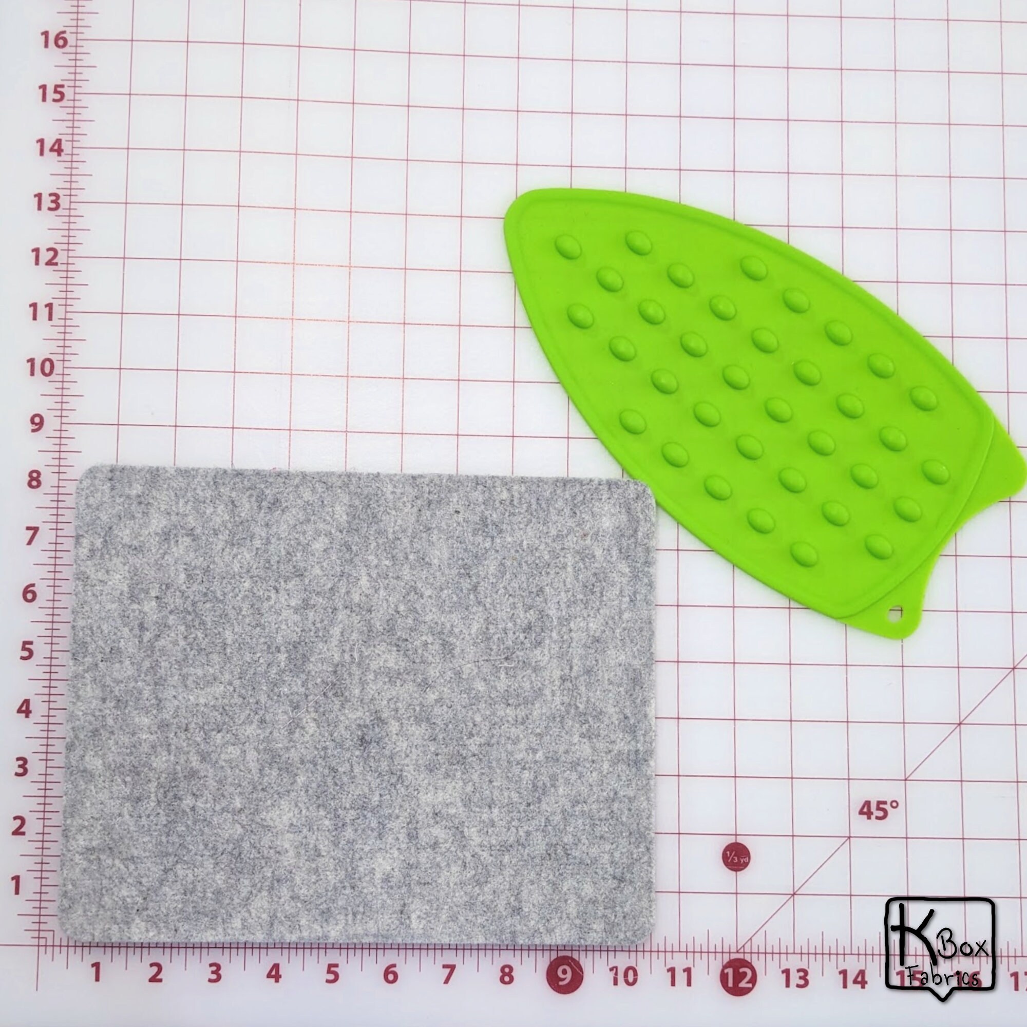 Ironing Kit Quilters Wool Pressing Mat, Silicone Ironing Pad, Hardwood ...