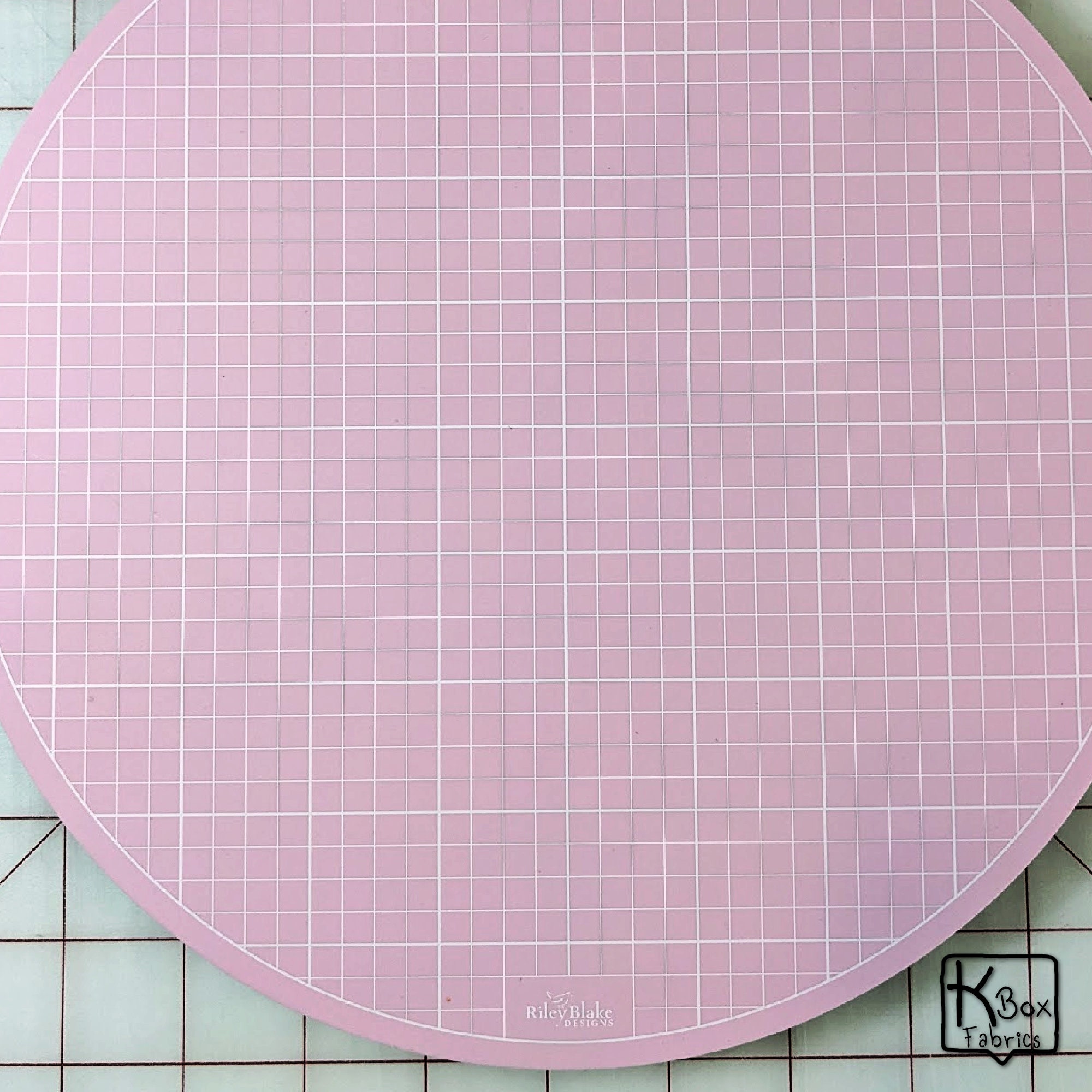 Rotating Cutting Mat 10 Round Pink Self-healing 360 Turn Radius ...