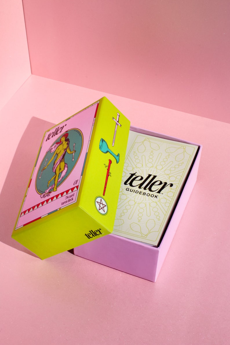 Teller Tarot Deck & Guidebook - Etsy