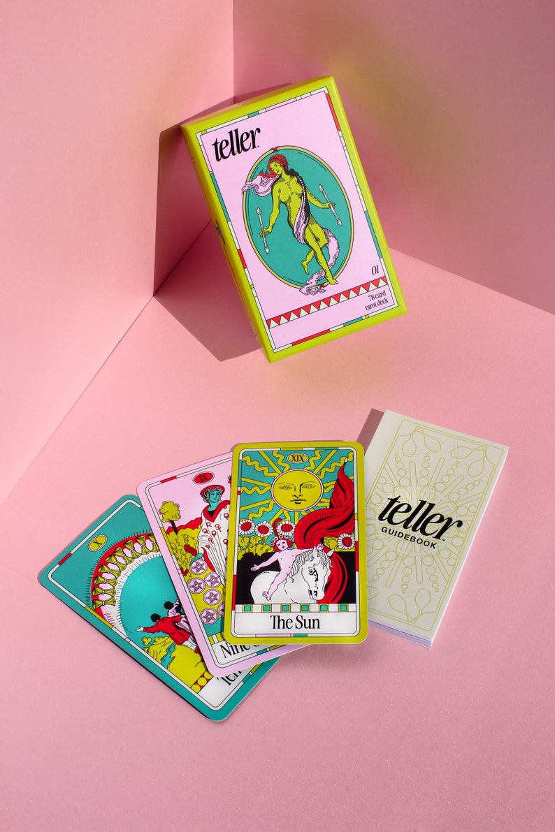 Teller Tarot Deck & Guidebook - Etsy